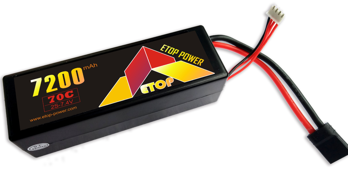 7200mAh 70C 2S-7.4V , RC cars battery,lipo battery for RC cars